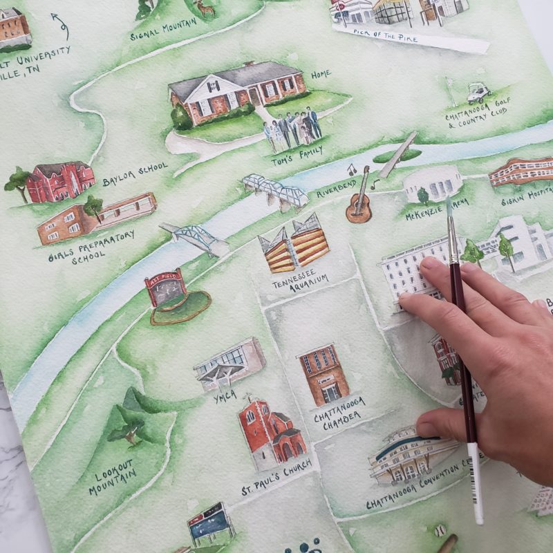 Custom Relationship and Love Maps by Bohemian Mint