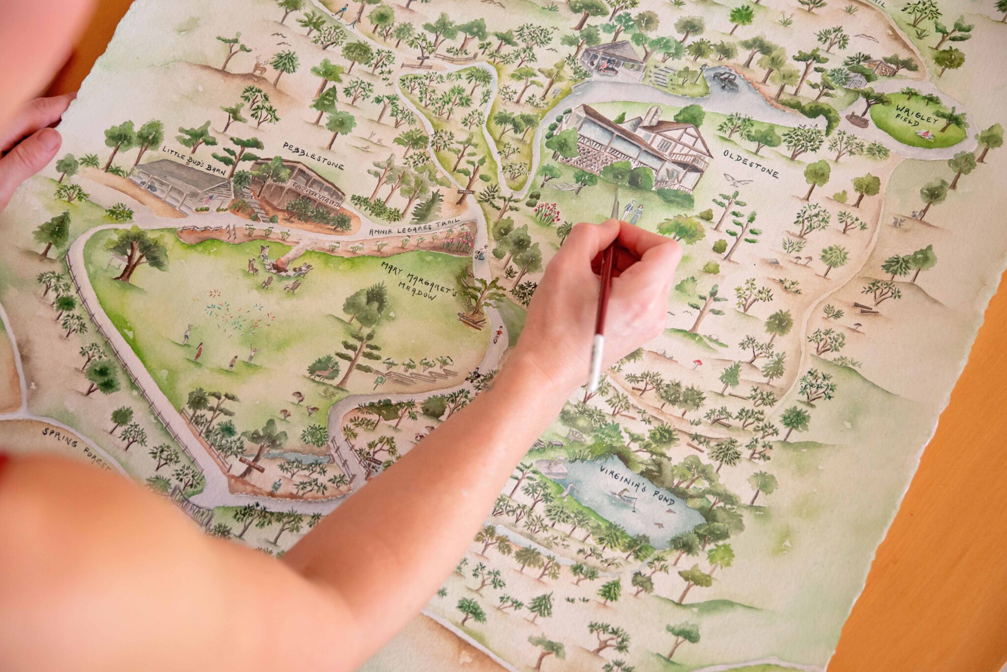 Watercolor Property Maps