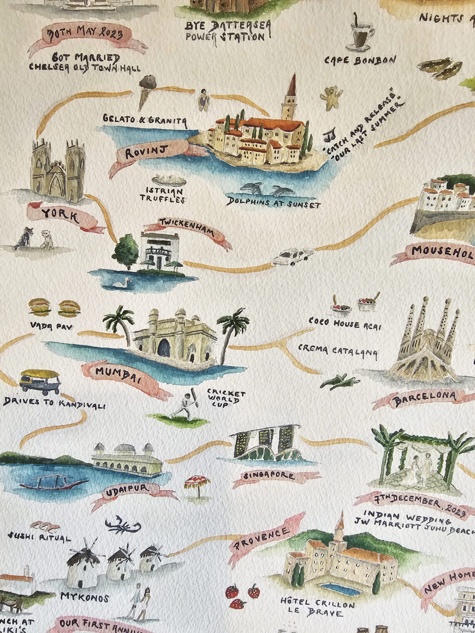 Custom Relationship and Love Maps by Bohemian Mint