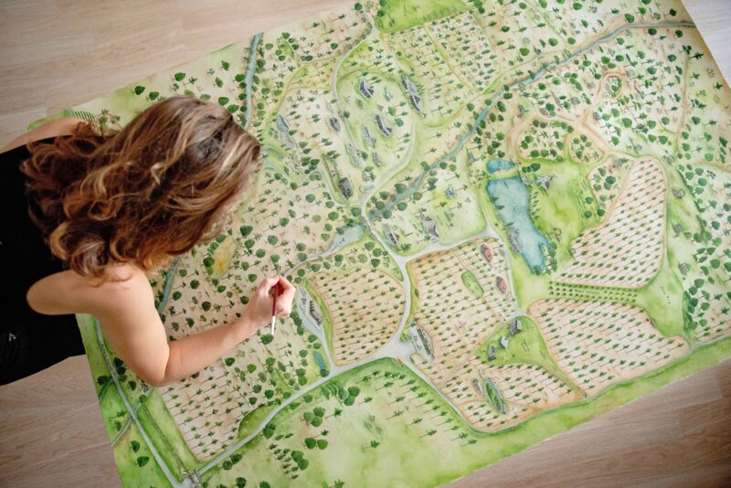 Watercolor Property Maps